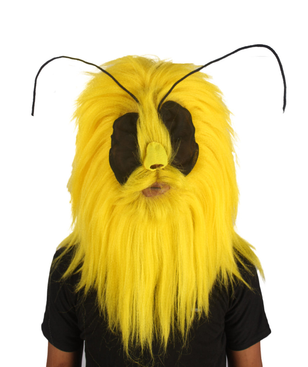 Unisex Hairy BEE Cosplay Costumes Wig | Premium Breathable Capless Cap ...